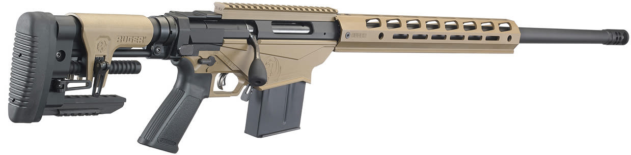 Ruger Precision 6.5 PRC, 26" Threaded Barrel, Davidson's Dark Earth ...