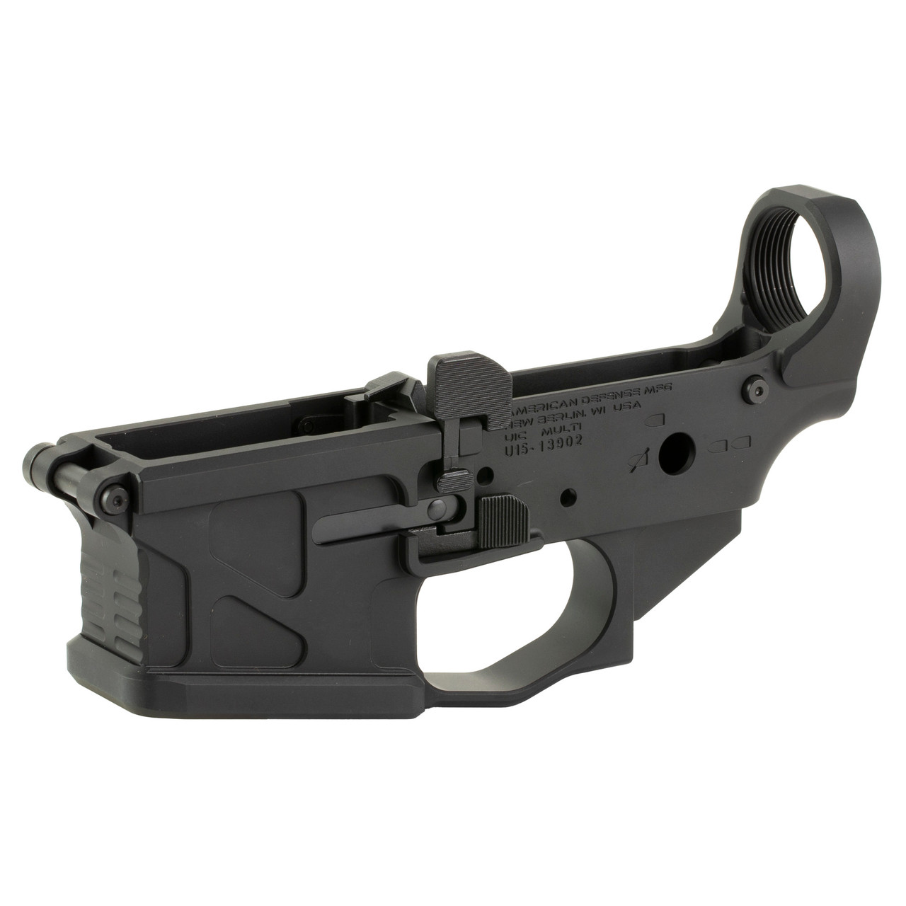 American Defense UIC BILLET Stripped Lower Receiver 223 Remington ...