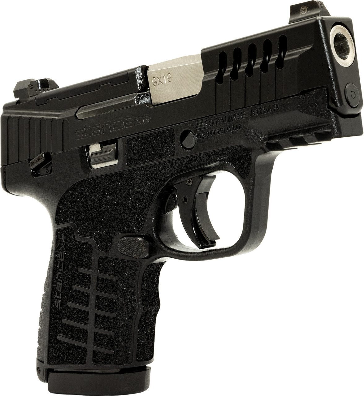Savage Stance XR 9mm, 3.20" Barrel, Natural Black Nitride, Ported ...