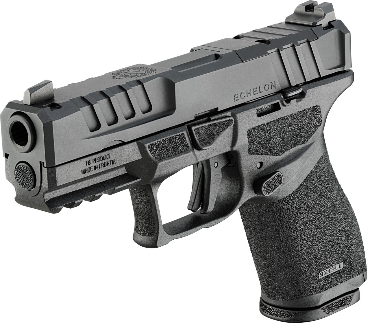 Springfield Echelon 4.0C 9mm, 4" Barrel, Black, Optic Ready, 15rd ...