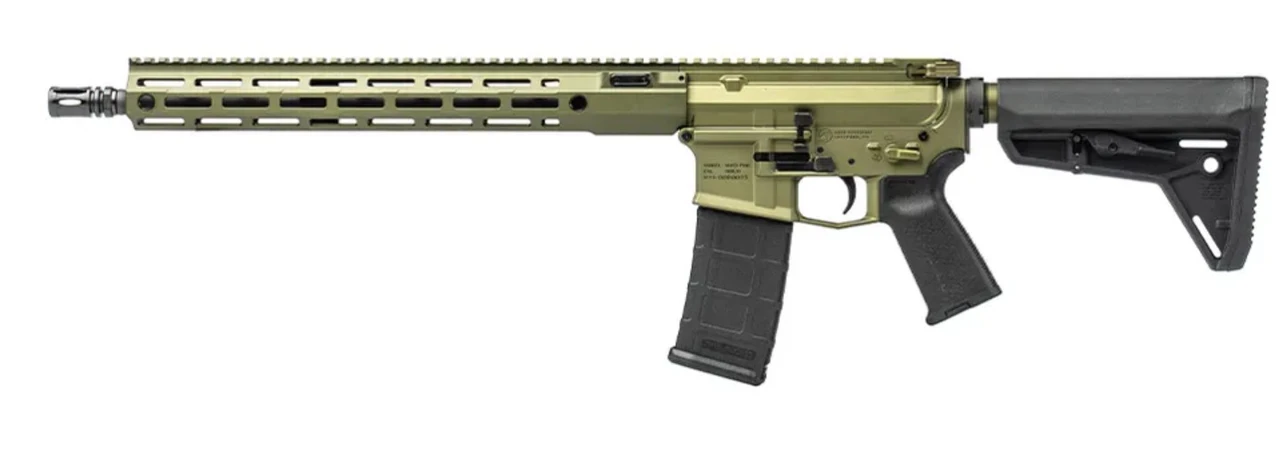 Aero Precision M4E1 Pro 5.56x45mm, 16" Barrel, Olive Drab Green, MOD 4 ...
