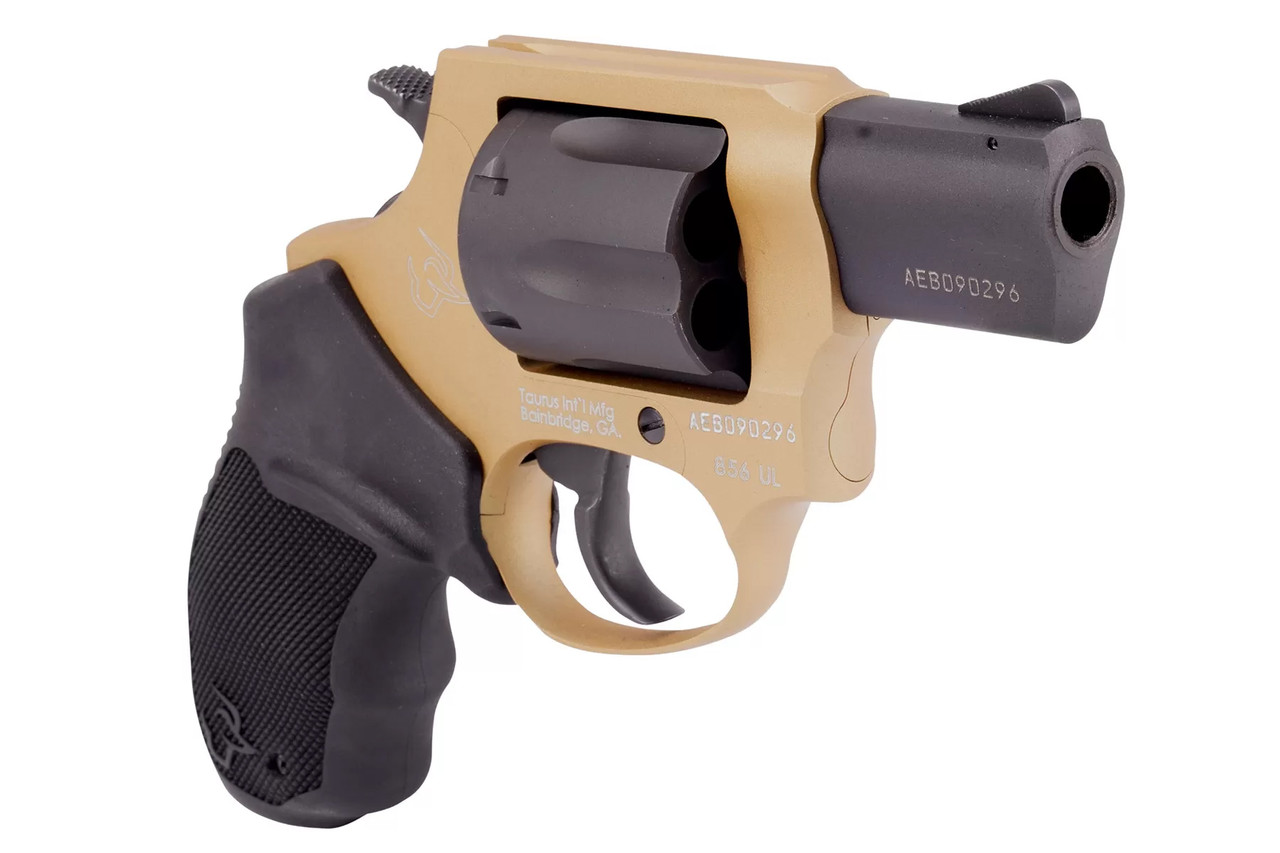 Taurus 856 Ultra-Lite 38 Special, 2" Barrel, Sabre Sand Frame, Black ...