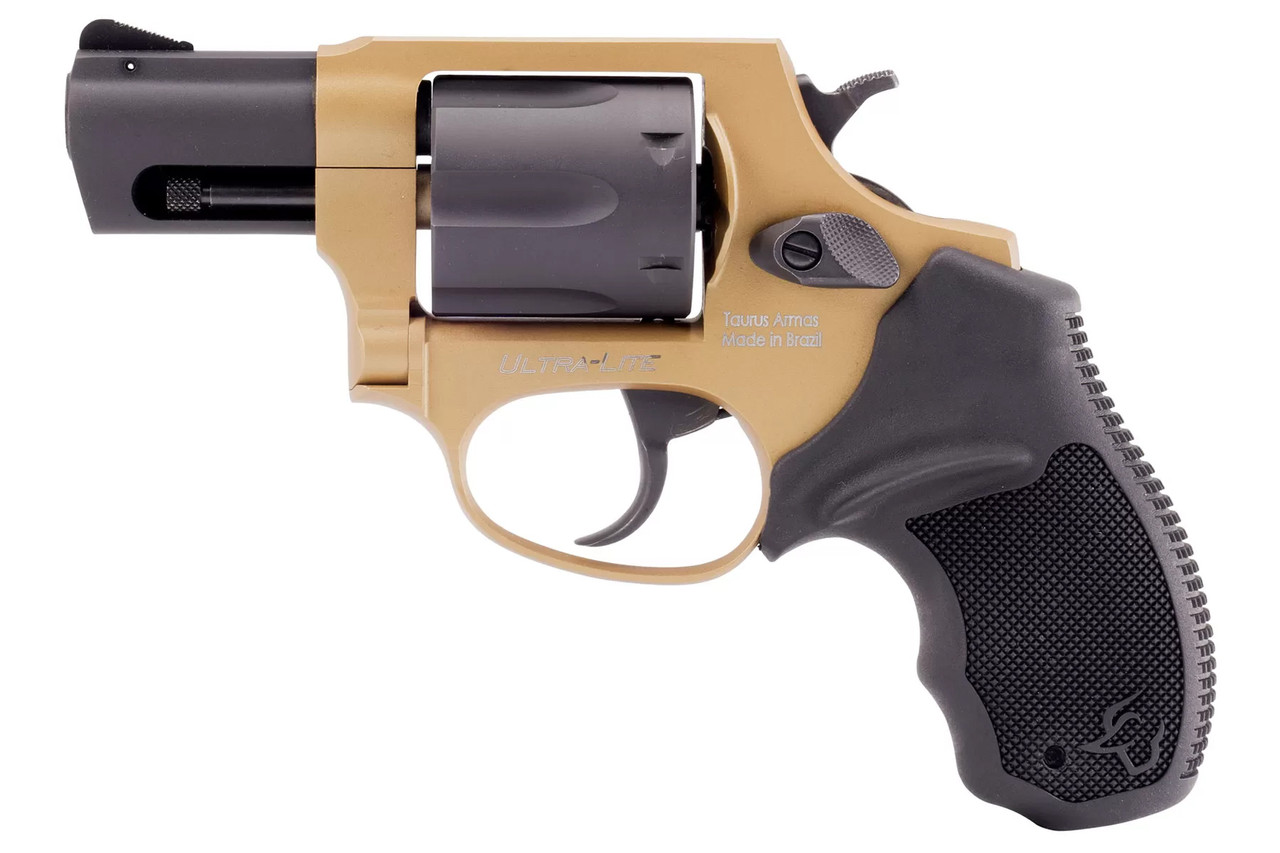 Taurus 856 Ultra-Lite 38 Special, 2" Barrel, Sabre Sand Frame, Black ...