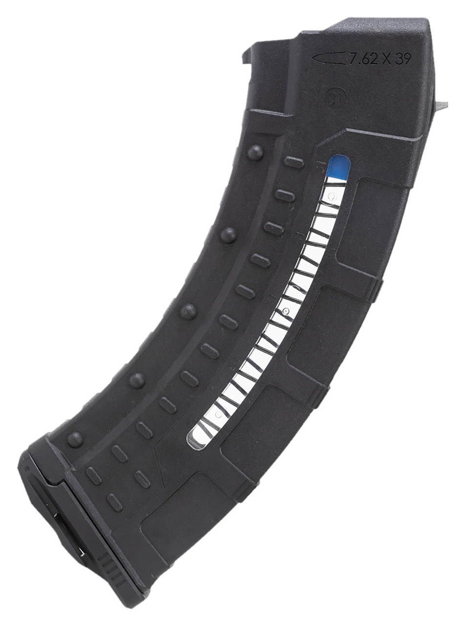 UTG AK Mag 7.62x39, Windowed, Black, 30rd - Impact Guns