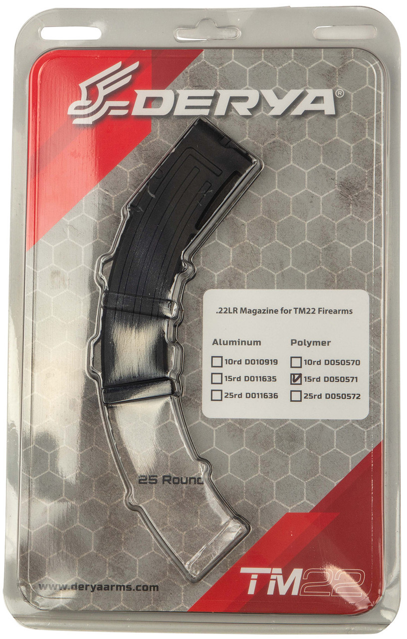 Derya TM22 15rd 22 LR Fits Derya Polymer - Impact Guns