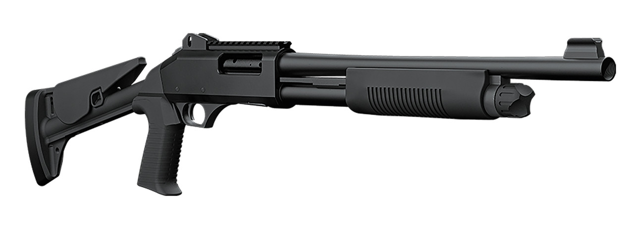 Dickinson Tac-4 ST 12 Ga, 3", 18.5" Barrel, Matte Black, Picatinny Rail ...