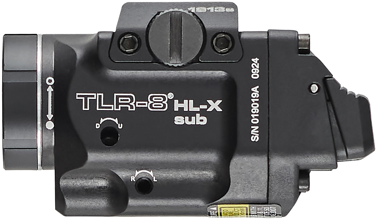 Streamlight TLR-8 HL-X Sub USB, Weaponlight with Red Laser, 1,000 ...