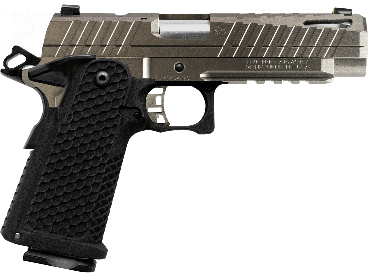Live Free Armory Apollo 11 Compact 9mm 4.15" Barrel, Elite Platinum ...