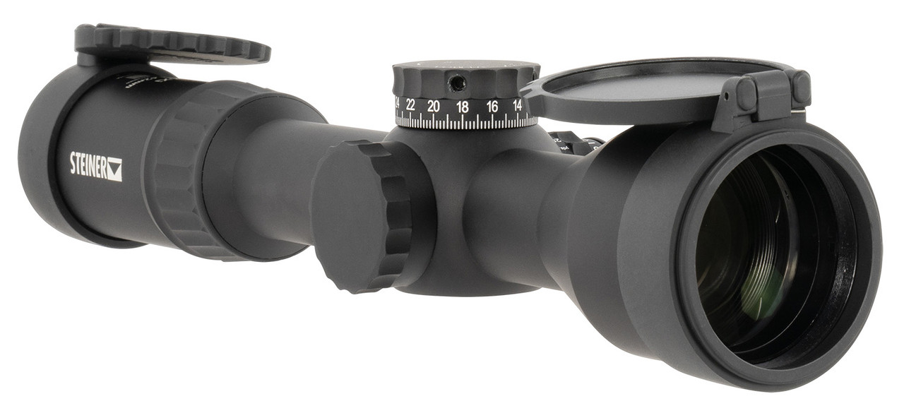 Steiner H6Xi 3-24X Magnification, 42mm Objective, MHR-MOA Reticle, 30mm ...