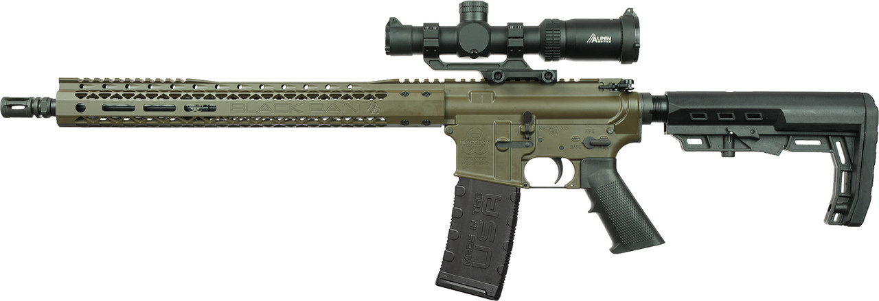 Black Rain Ordnance Spec15 w/Optic ROTR 5.56 NATO 16" Barrel, Badland ...