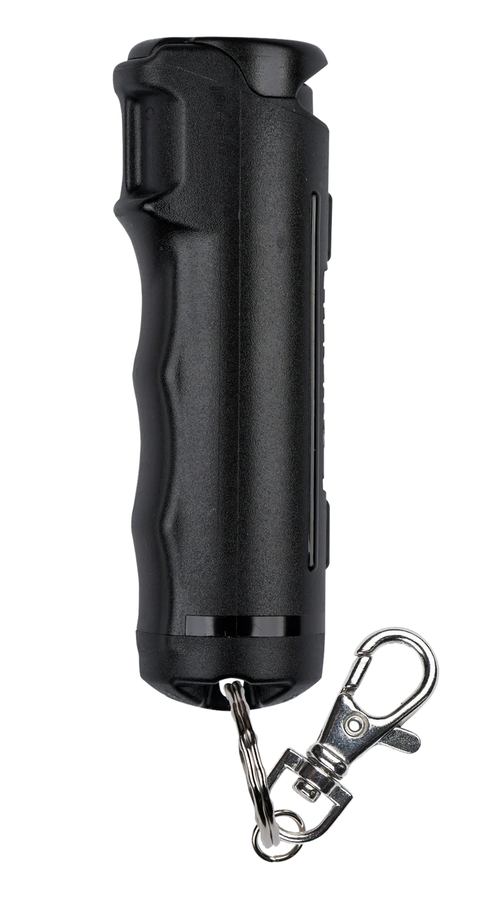 Sabre Flip Top Pepper Gel OC Pepper 25 Bursts Range 10 ft .53 oz Black ...