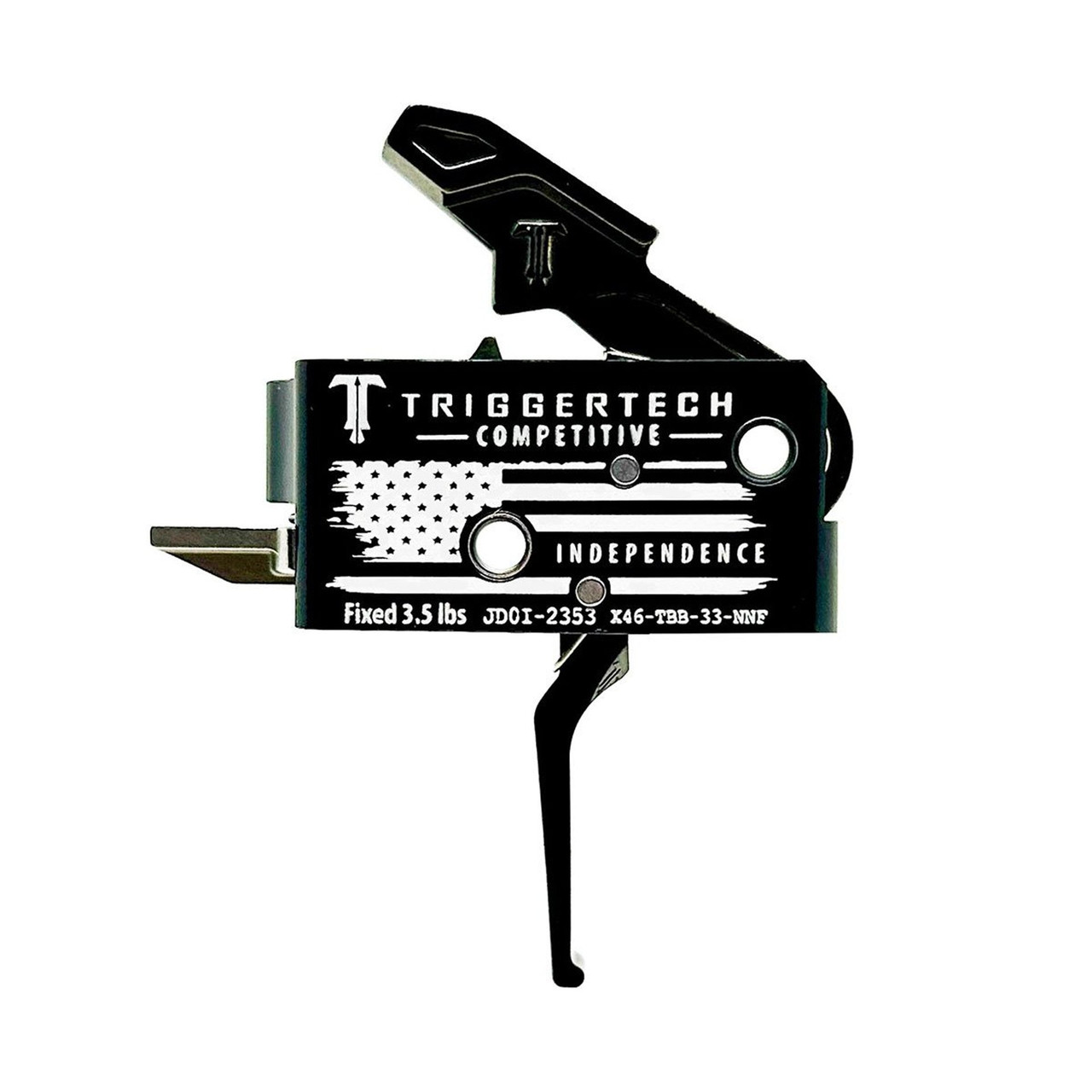 TriggerTech AR15 Competitive Flat Trigger, Independence Day, Trigger, 3 ...