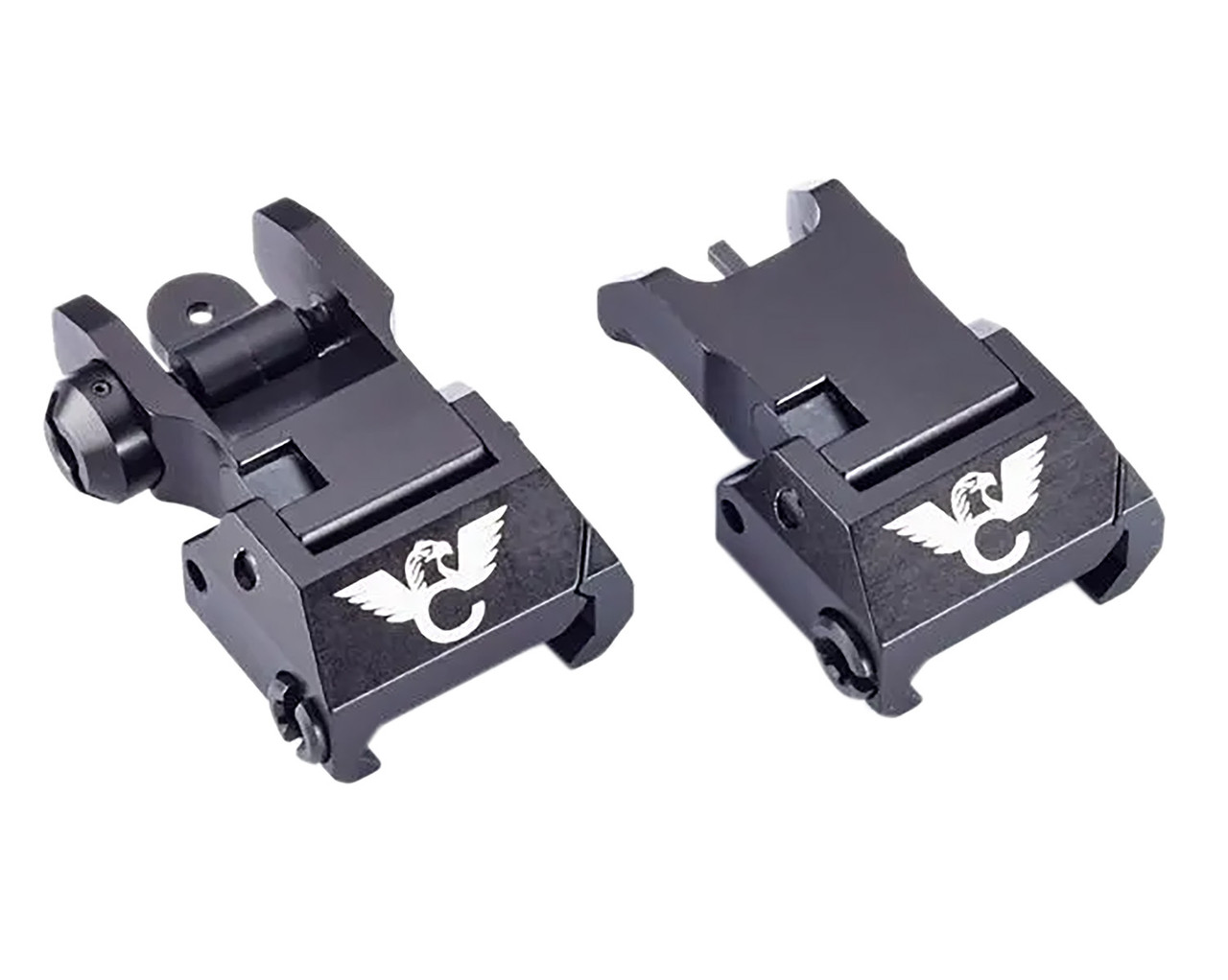Wilson TR-BUIS Sight SET AR15/M16 Backup Iron Sights, Rail Mount ...