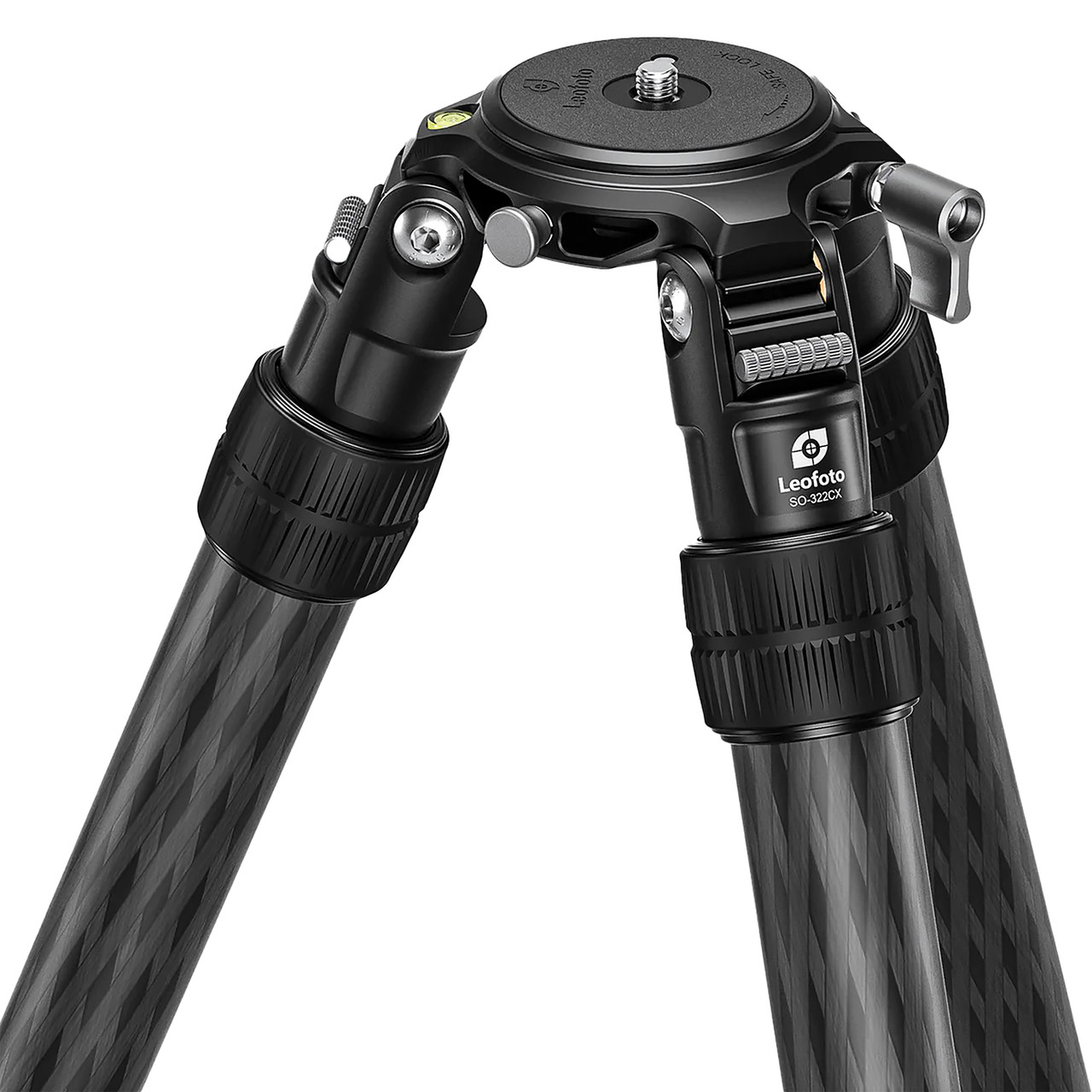 Leofoto Inverted 2 Section Carbon Fiber Tripod Tripod 6.30"-63.98" High ...