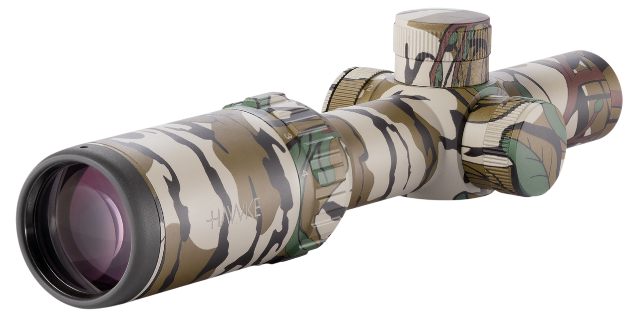 Hawke Sport Optics Vantage IR scope Mossy Oak Camo 1-4x20mm 1" Tube ...