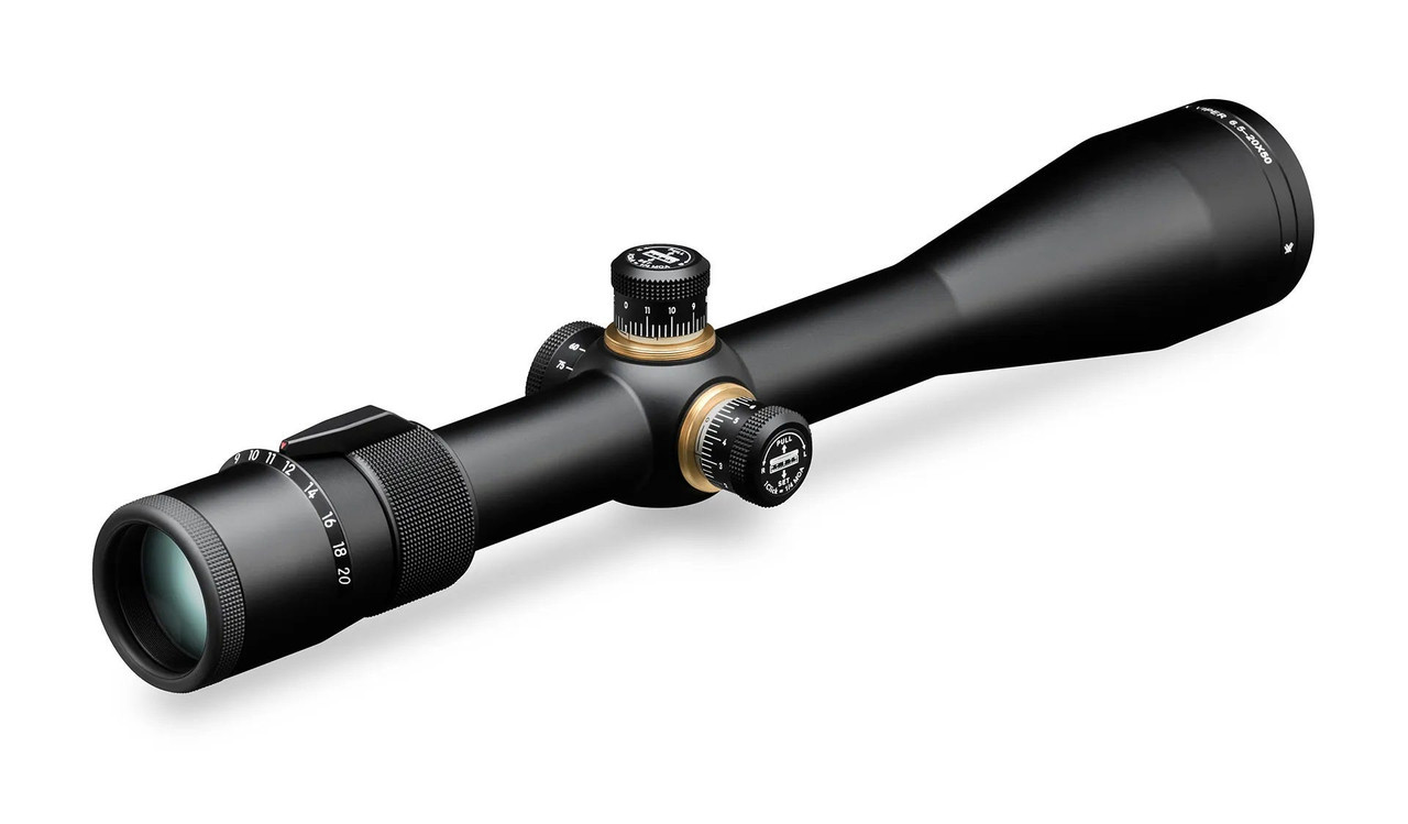 Vortex Viper Scope, 6.5-20x50mm PA, Black, Dead-Hold BDC Reticle ...