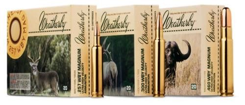 Weatherby Round Nose Soft Point 460 Weatherby Magnum 500gr, 20Rds ...