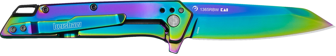 Kershaw Misdirect, Folding Knife, Assisted Opening, 3" Reverse Tanto ...