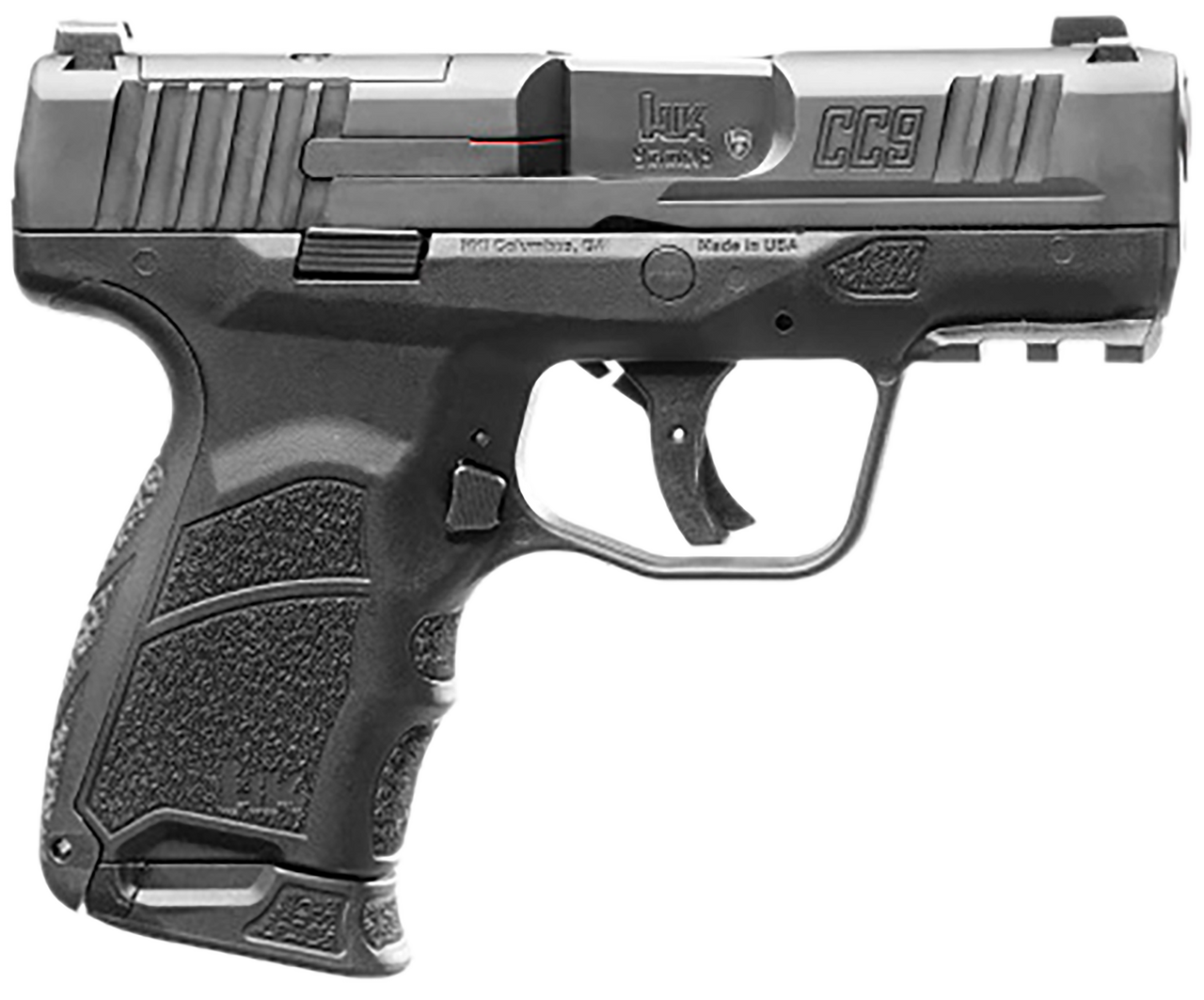 Heckler & Koch Magazine, CC9, 9mm, 10rd, Fits HK CC9, Black - Impact Guns