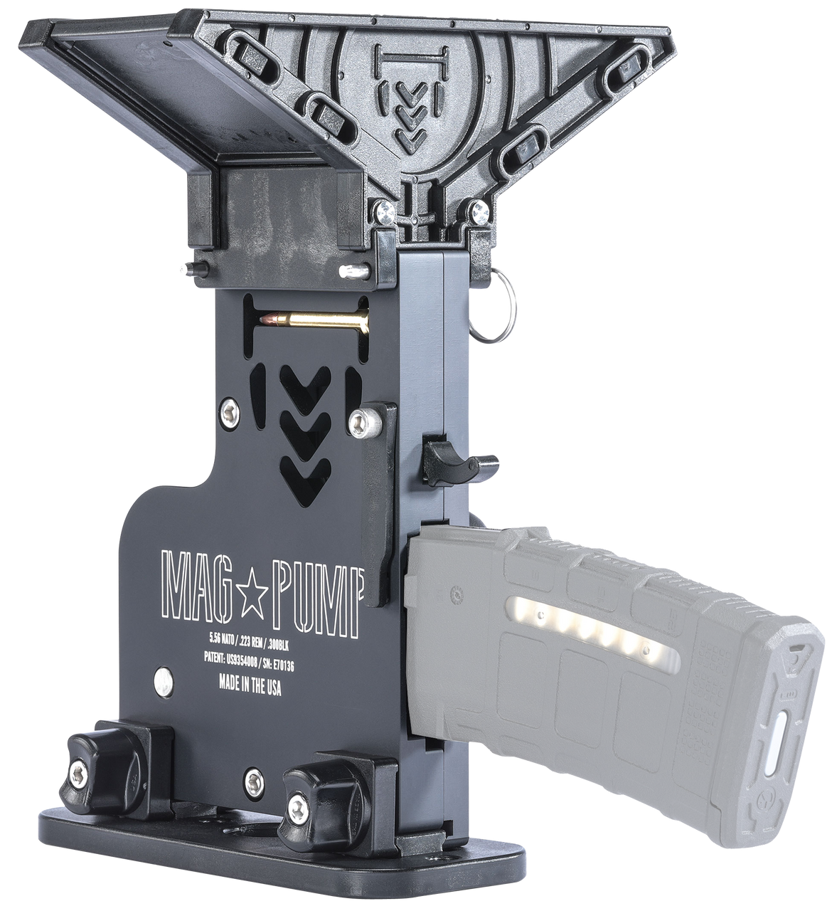 MagPump MPAR15ELITE Elite Magazine Loader Made of Aluminum with Black ...