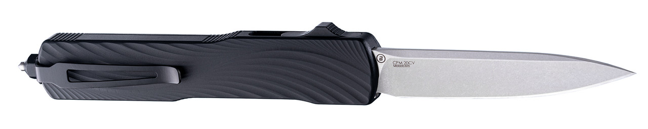 Hogue Counterstrike Auto 3.35" OTF Drop Point G10 Tumbled Black ...