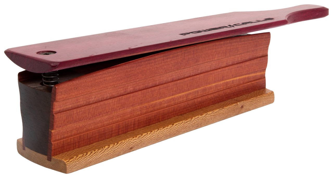 Power Calls Force Turkey Box Call Double-Sided, Variety of Sounds ...