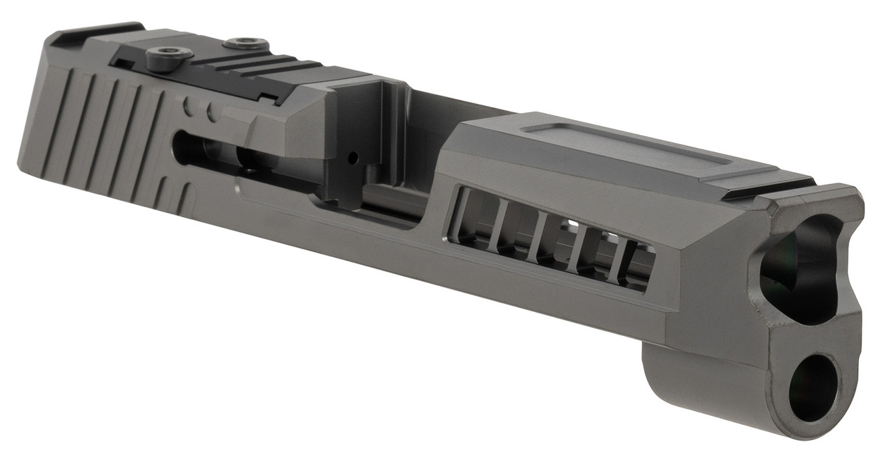 True Precision Inc Axiom Optic Cut Slide Fits Sig P365 XL Black DLC ...