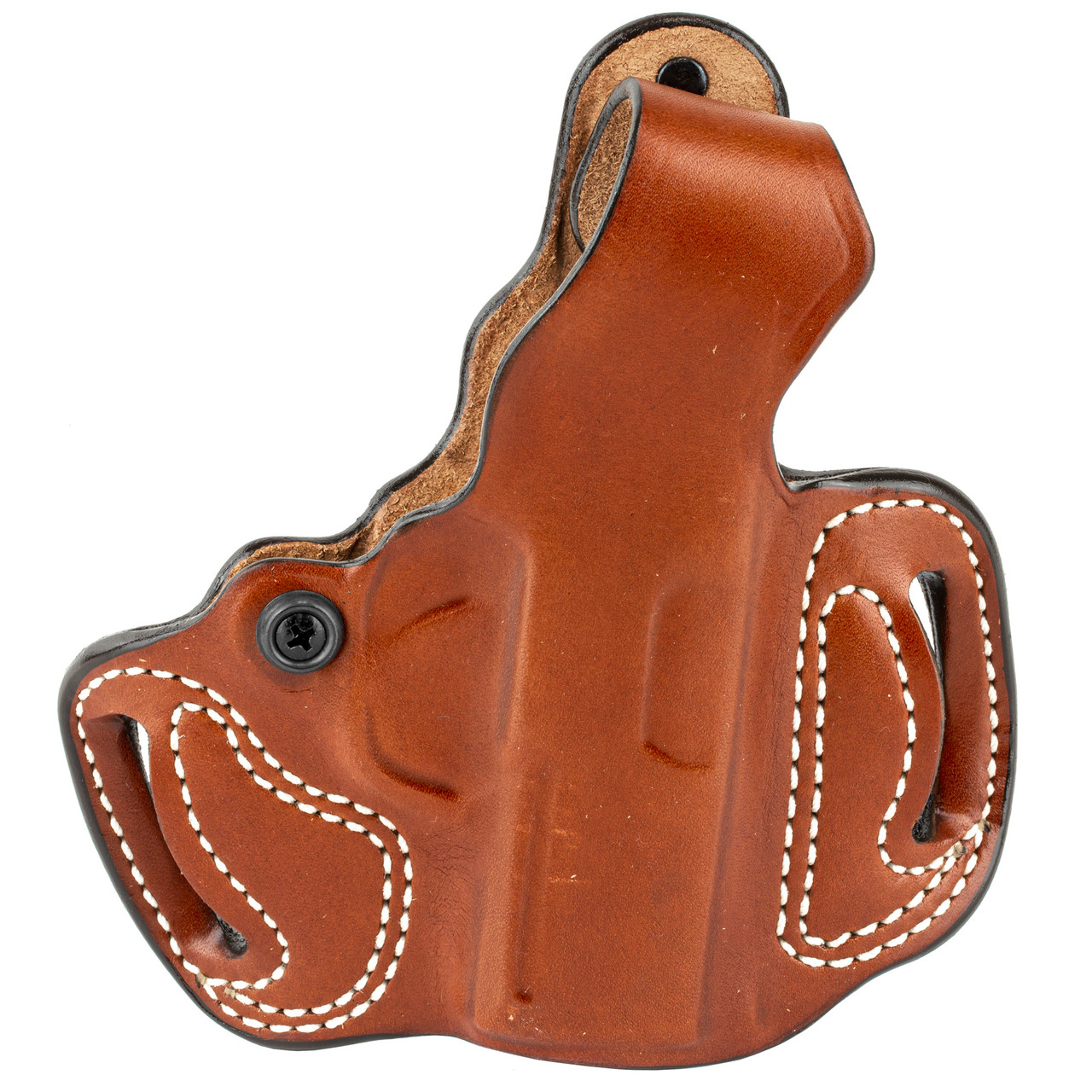 Desantis Thumb Brake Mini Slide Tan Saddle Leather Outside Waistband ...