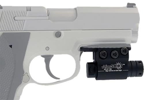 Aimshot Red Laser 632nm .23"@10yds 12ftRange 3-LR44, Rail Mount ...