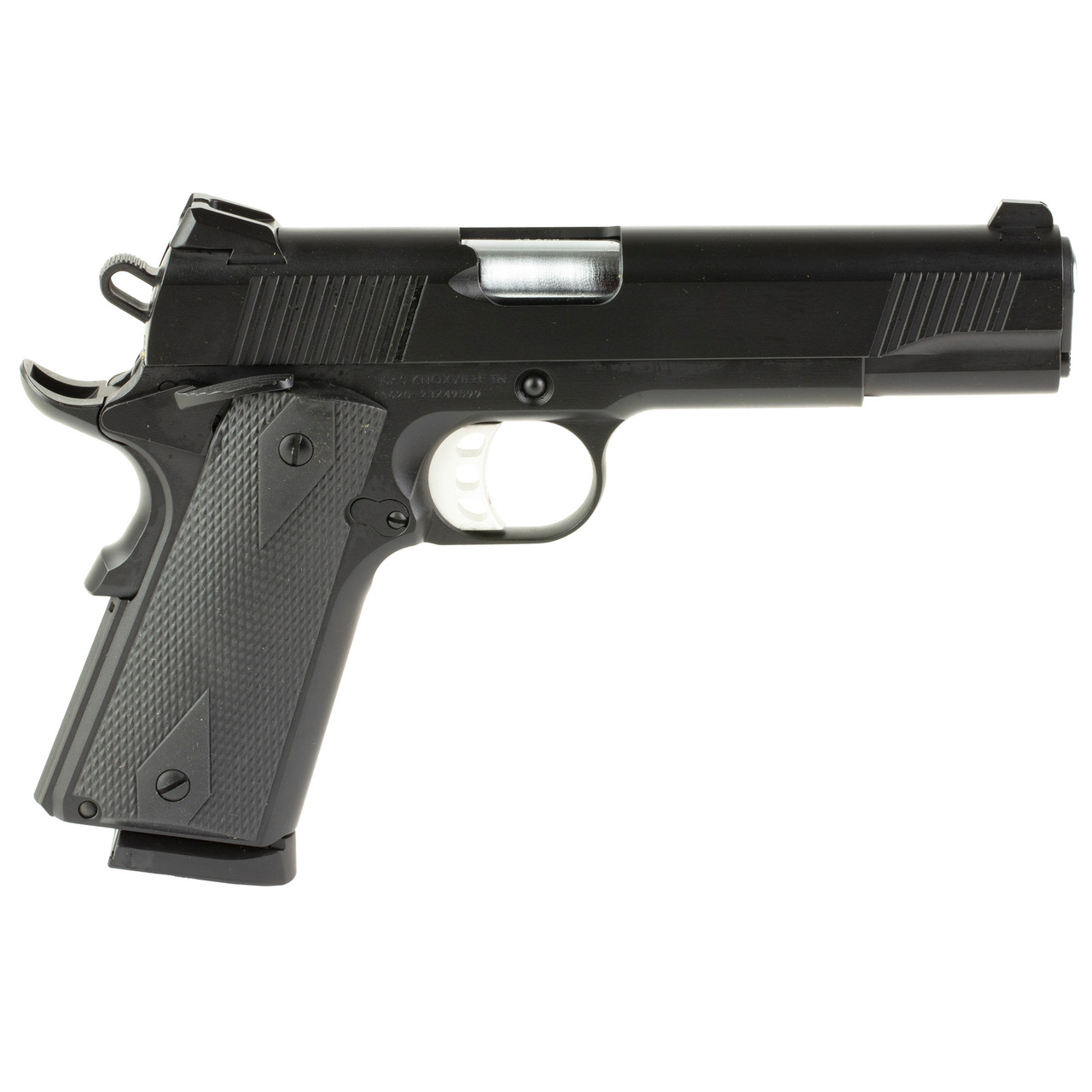 Tisas 1911 B45, 1911 45 ACP, 5" Barrel, Cerakote Finish, Black, Rubber ...