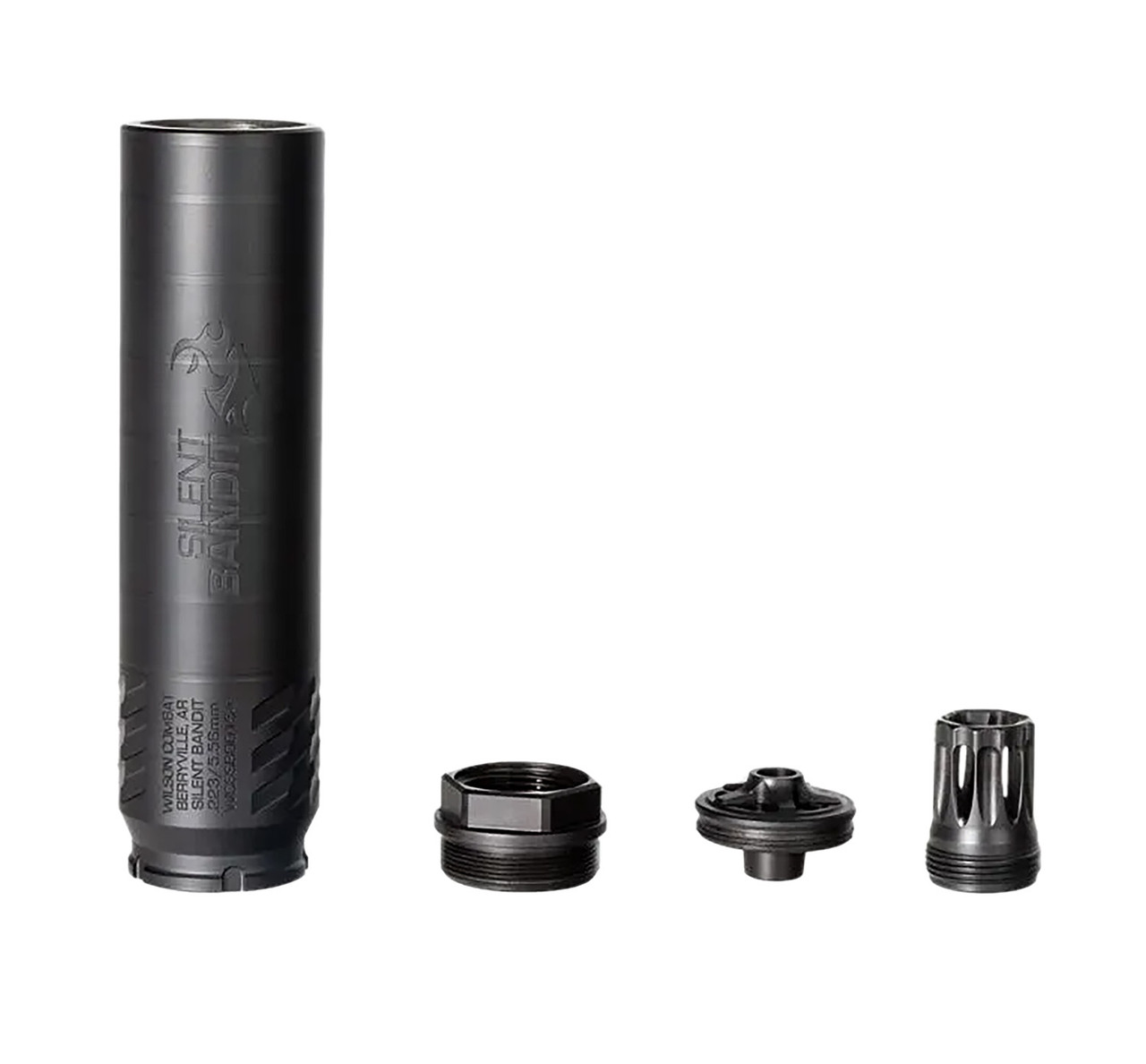 Wilson Combat Silent Bandit 6.8mm .277" Black Nitride 5/8"x24 - Impact Guns
