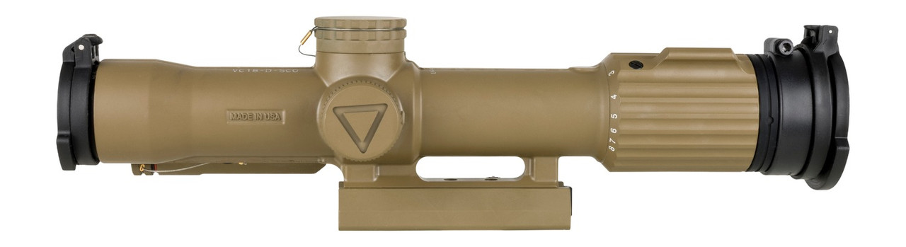 Trijicon Vcog 1-8X28 RED Mrad Circle Flat Dark Earth - Impact Guns
