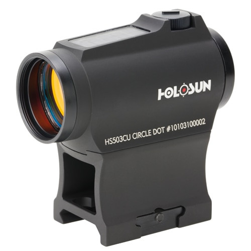 Holosun 503 Rifle Enclosed, Solar, Red Multi-Reticle, 6061 Aluminum ...