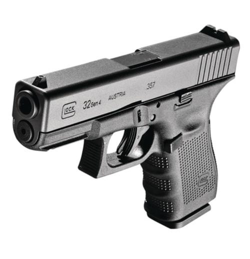 Glock G32 Gen4 .357 Sig, 4", Black, Fixed Sights, 13rd Mag - Impact Guns