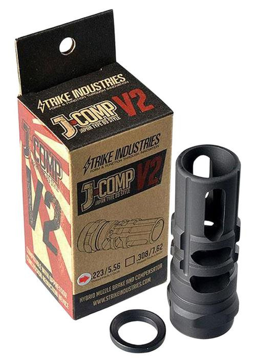 Strike JCOMP Gen2, Compensator, 223 Rem/556NATO, Black, 1/2X28 - Impact ...