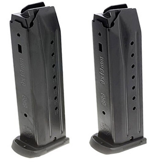 Ruger SR9/SR9C/9E/PC9 Magazine 2 Pack 9mm, Black, 17rd - Impact Guns