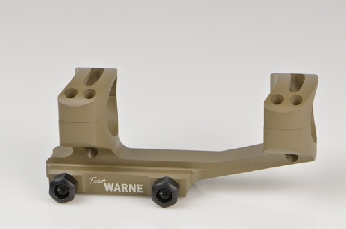 Warne Gen 2, Extended Skeletonized 30mm MSR Mount, Dark Earth, Fixed ...