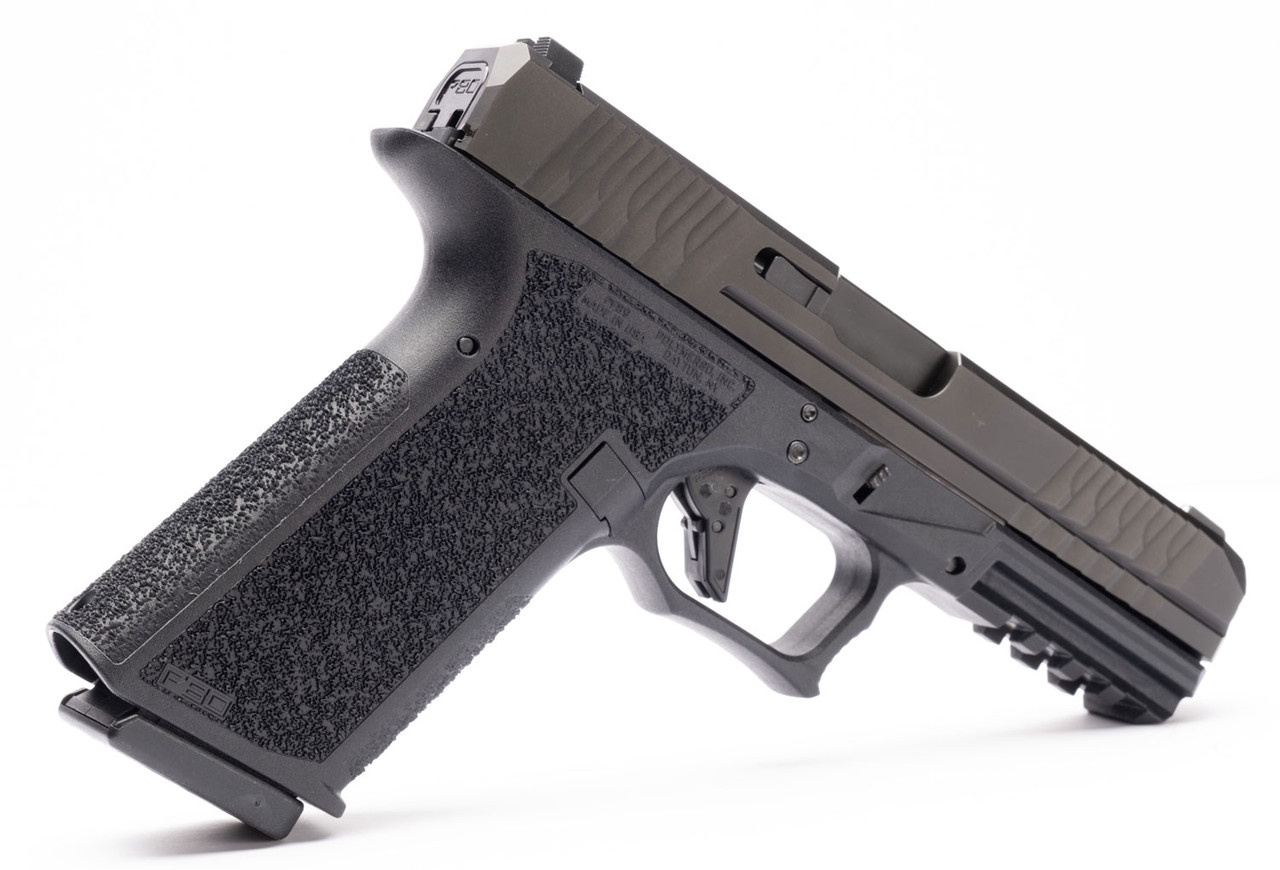 Polymer80 PFS9 9mm, 4.49" Barrel, Black, Polymer Grip, 17rd - Impact Guns