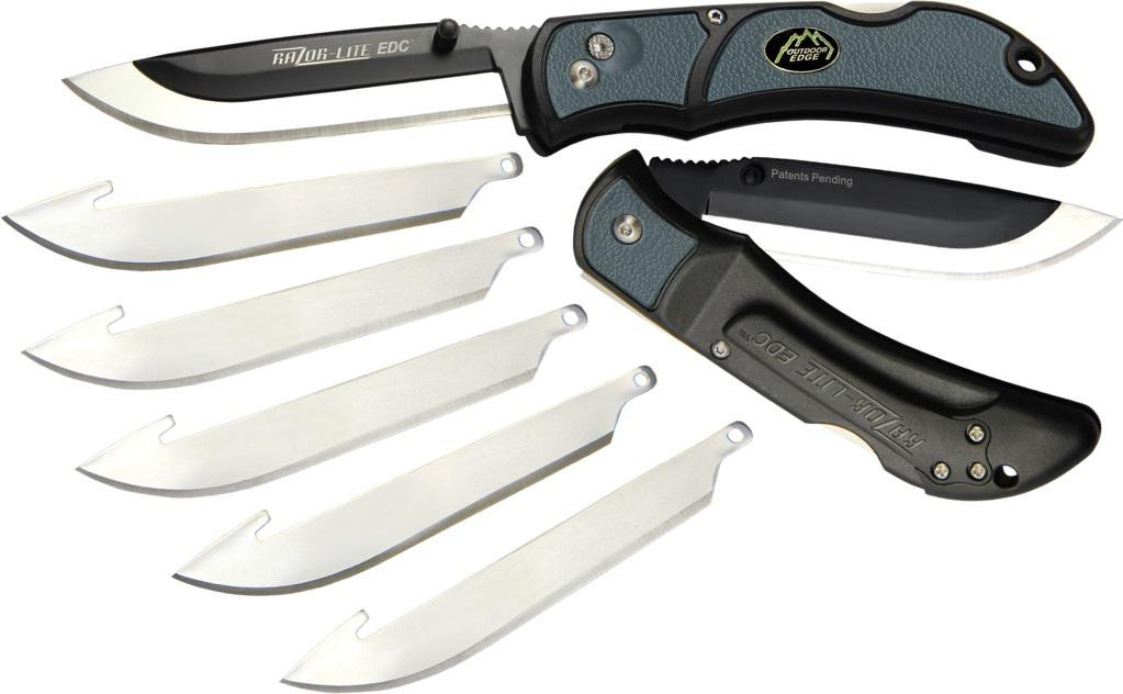 Outdoor Edge OUTDOOR EDGE RAZOR-LITE EDC GRAY 3.0" REPLACABLE BLADE ...