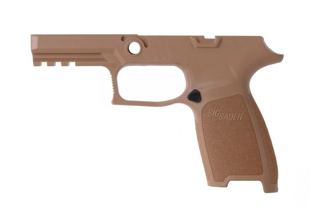 Sig P320 X-Carry Grip Module, Large, Coyote, 9/40/357 - Impact Guns
