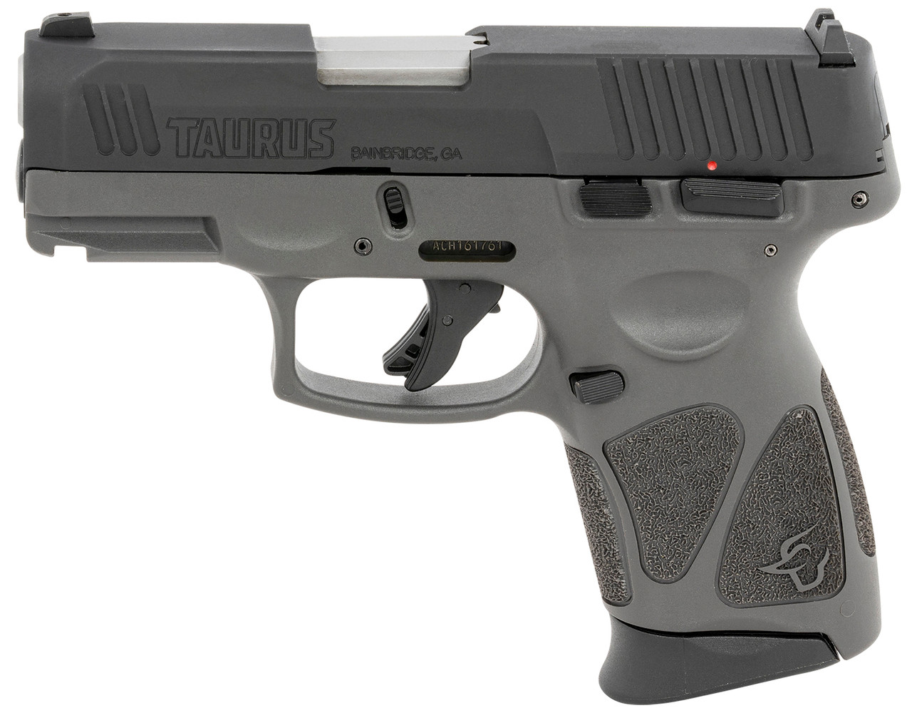 Taurus G3C 3.26" Barrel, Adjustable Rear, Manual Thumb Safety, Gray ...