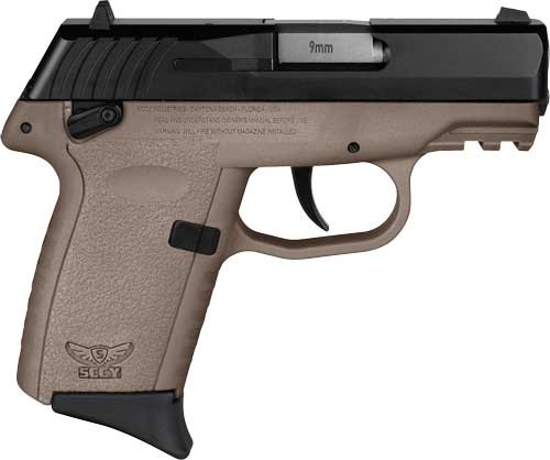 SCCY CPX-1 Gen 3, 9mm, 3.1" Barrel, Black, Slide, Dark Earth ...