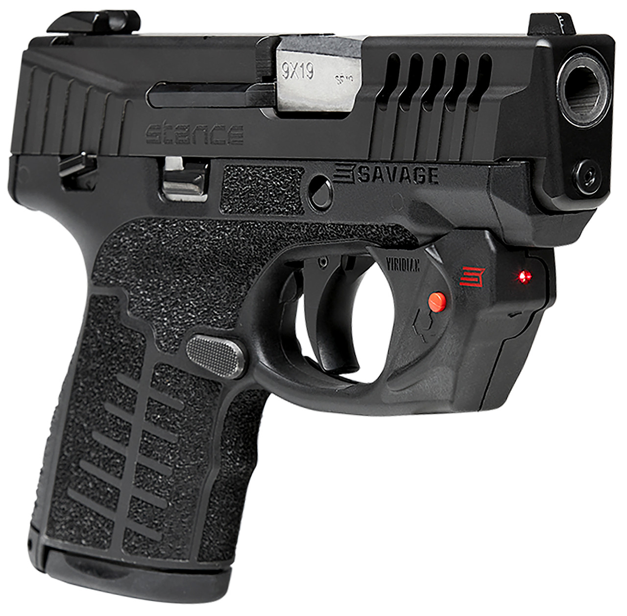 Savage Stance 9mm, 3.2" Barrel Black, MS, Stainless Steel Ported Slide ...