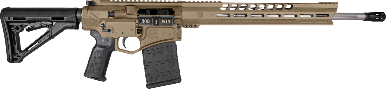 Diamondback DB10 308 Winchester, 18" Barrel, Flat Dark Earth, Magpul ...