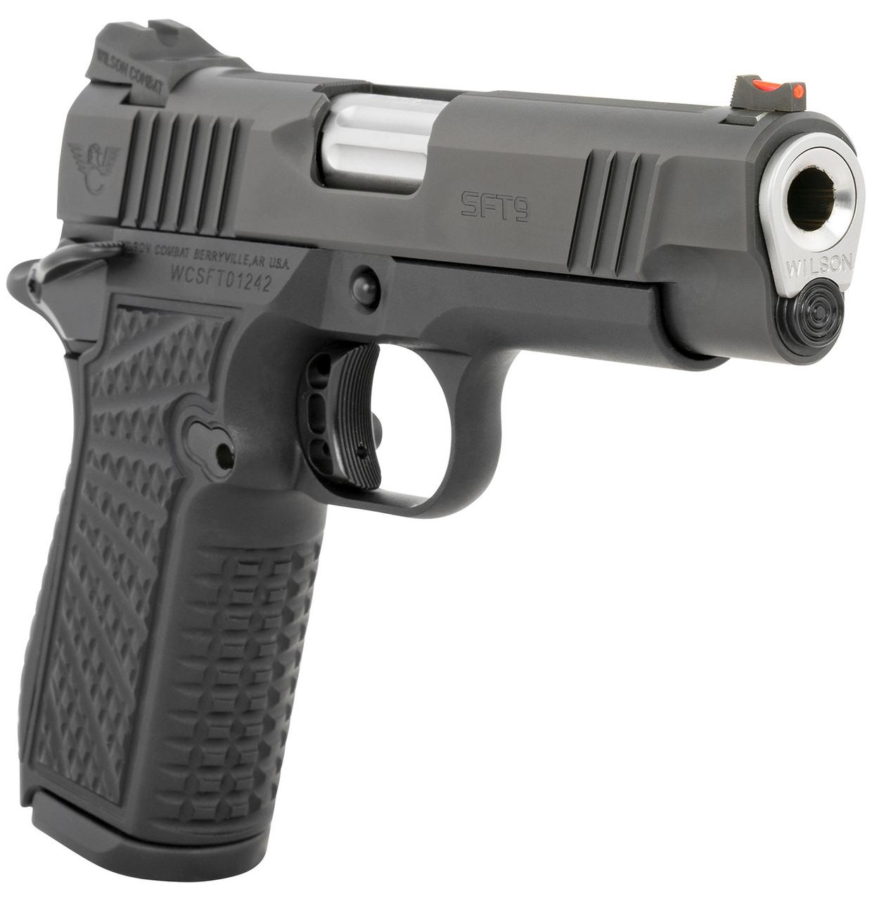 Wilson Combat SFT9 9mm, 4.25" Barrel, Black, Beavertail Frame, Ambi ...