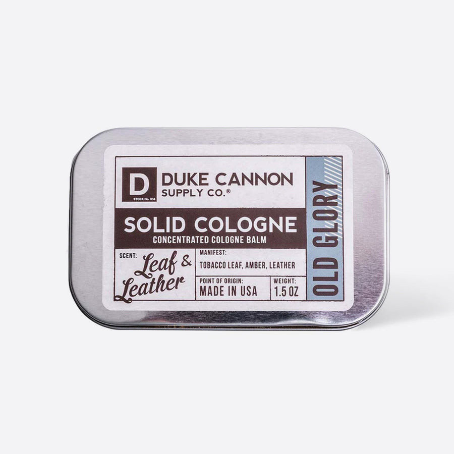 Duke Cannon Solid Cologne - Old Glory - Impact Guns
