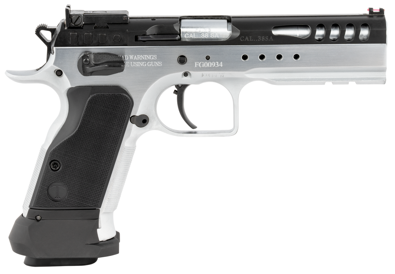 IFG Limited Master 38 Super, 4.75" Barrel, Black/Chrome, 18rd - Impact Guns