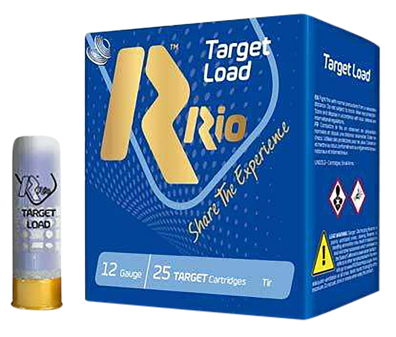 Rio Target Load 12 Ga, 2.75", 1 1/4 oz, 9 Shot, 25Bx/10Cs - Impact Guns