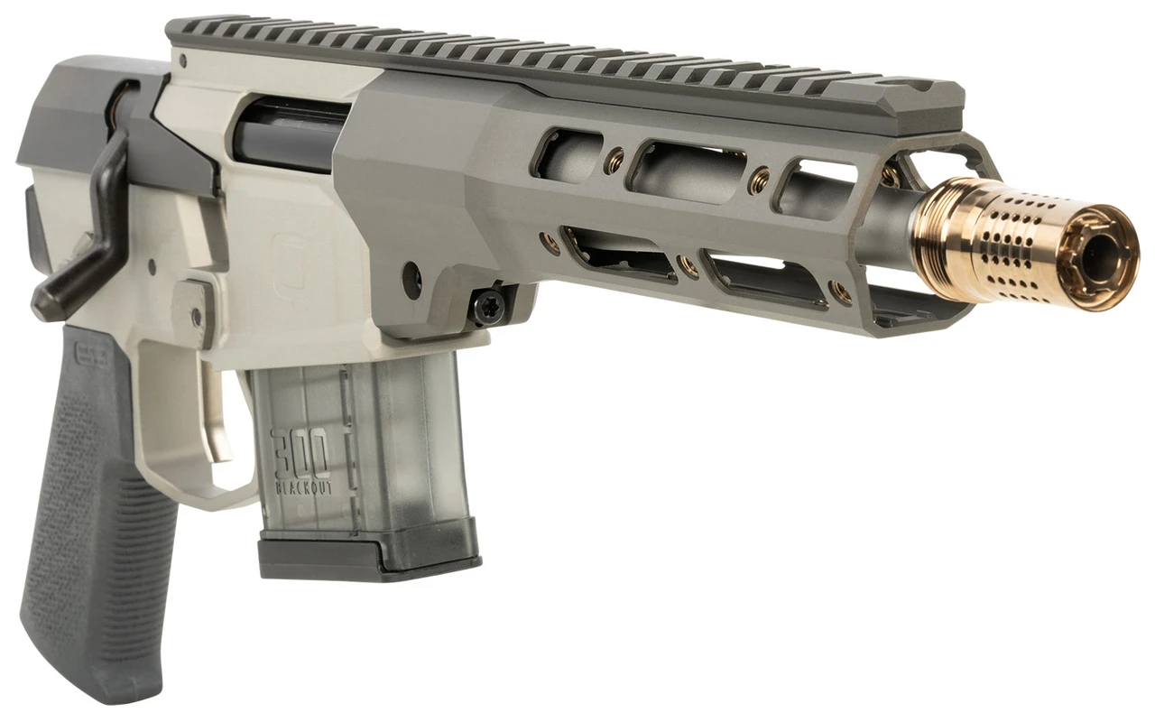 Q LLC Mini Fix 300 Blackout, 8" Barrel, Gray/Black Polymer, 9rd ...