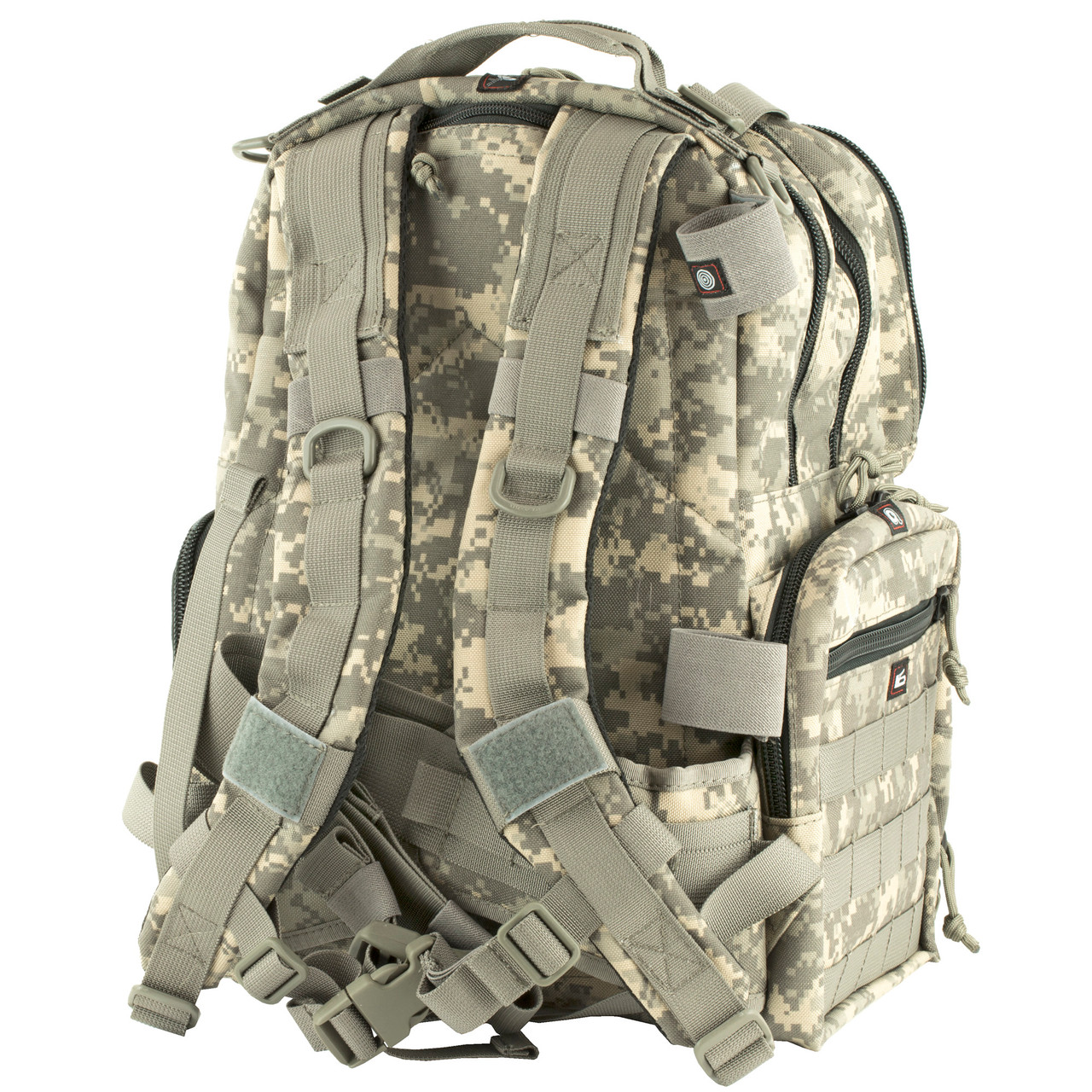 G Outdoors Tactical Range Backpack, Digital Camo, Removable Pistol ...